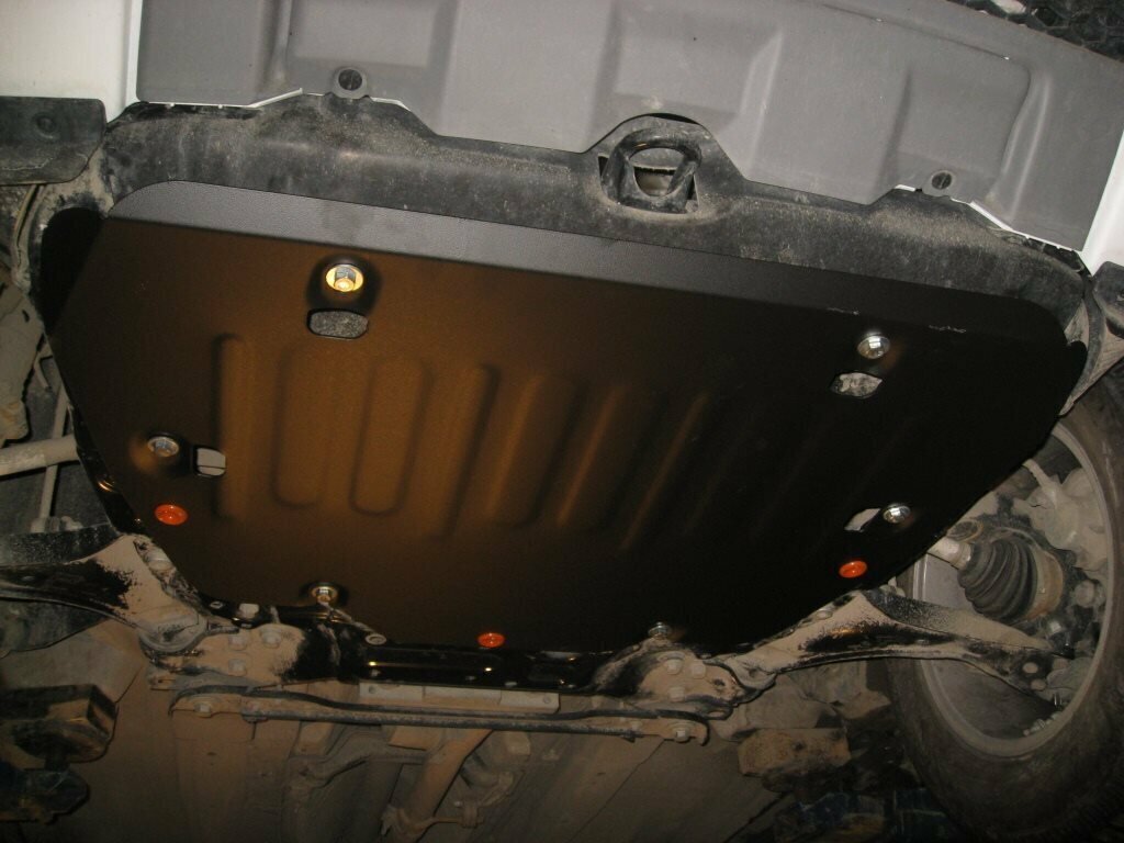 Защита картера и КПП (сталь 2 мм) для Land Rover Freelander 2 2006-2014 (V - все) Alfeco. ALF3811st
