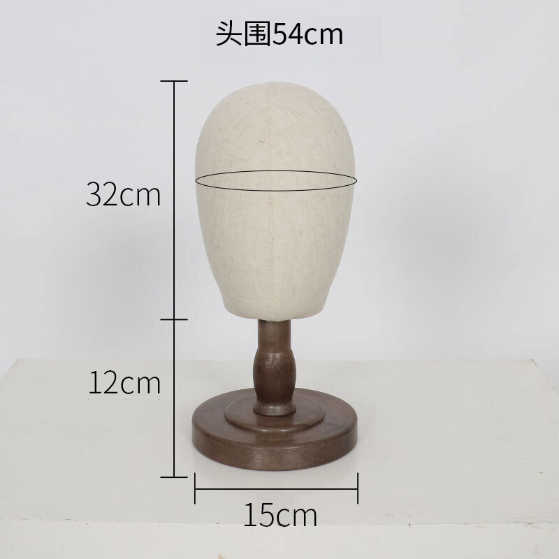 Манекен головы, подставка для париков, головных уборов и шляп, манекен головы с тканевой обивкой, манекен головы для витрины магазина одежды, манекен головы, манекен