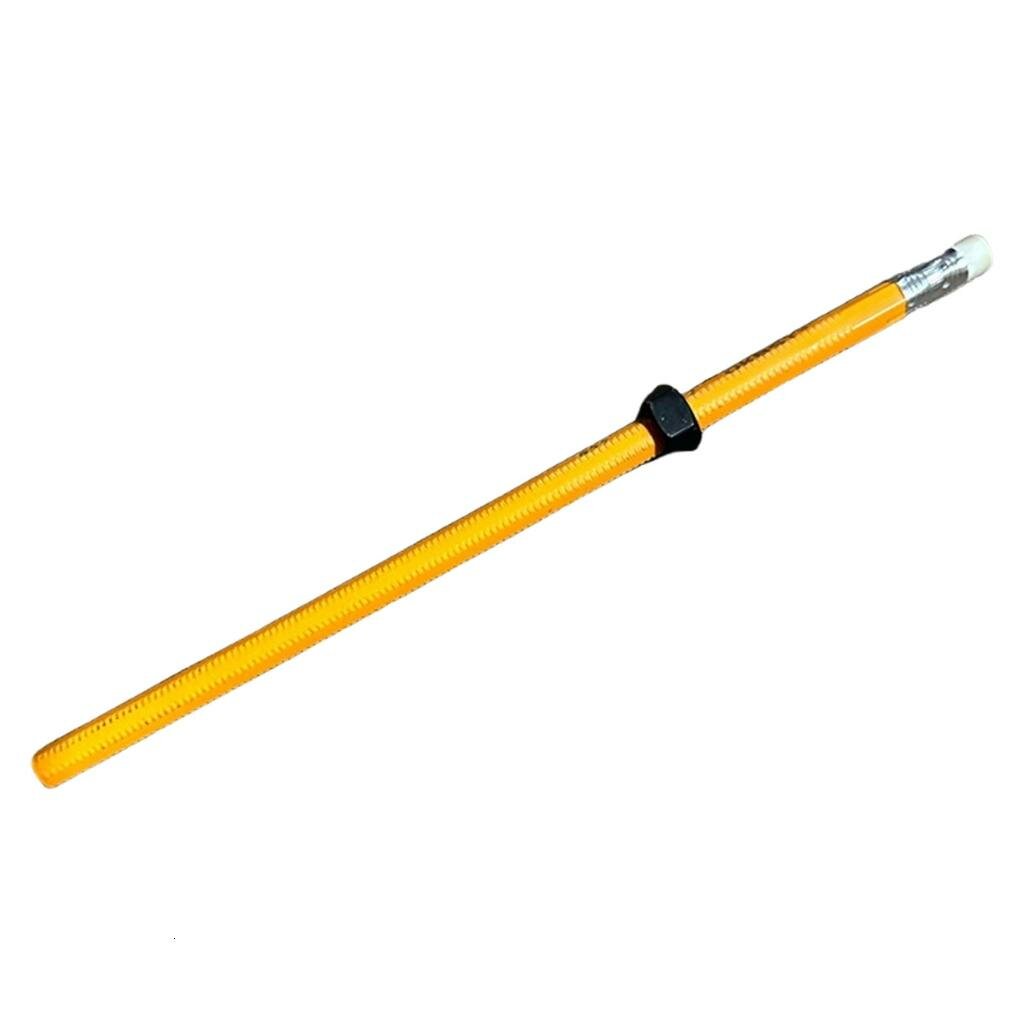 Тихая вращающаяся скрипка-карандаш с металлическим грифом, 1