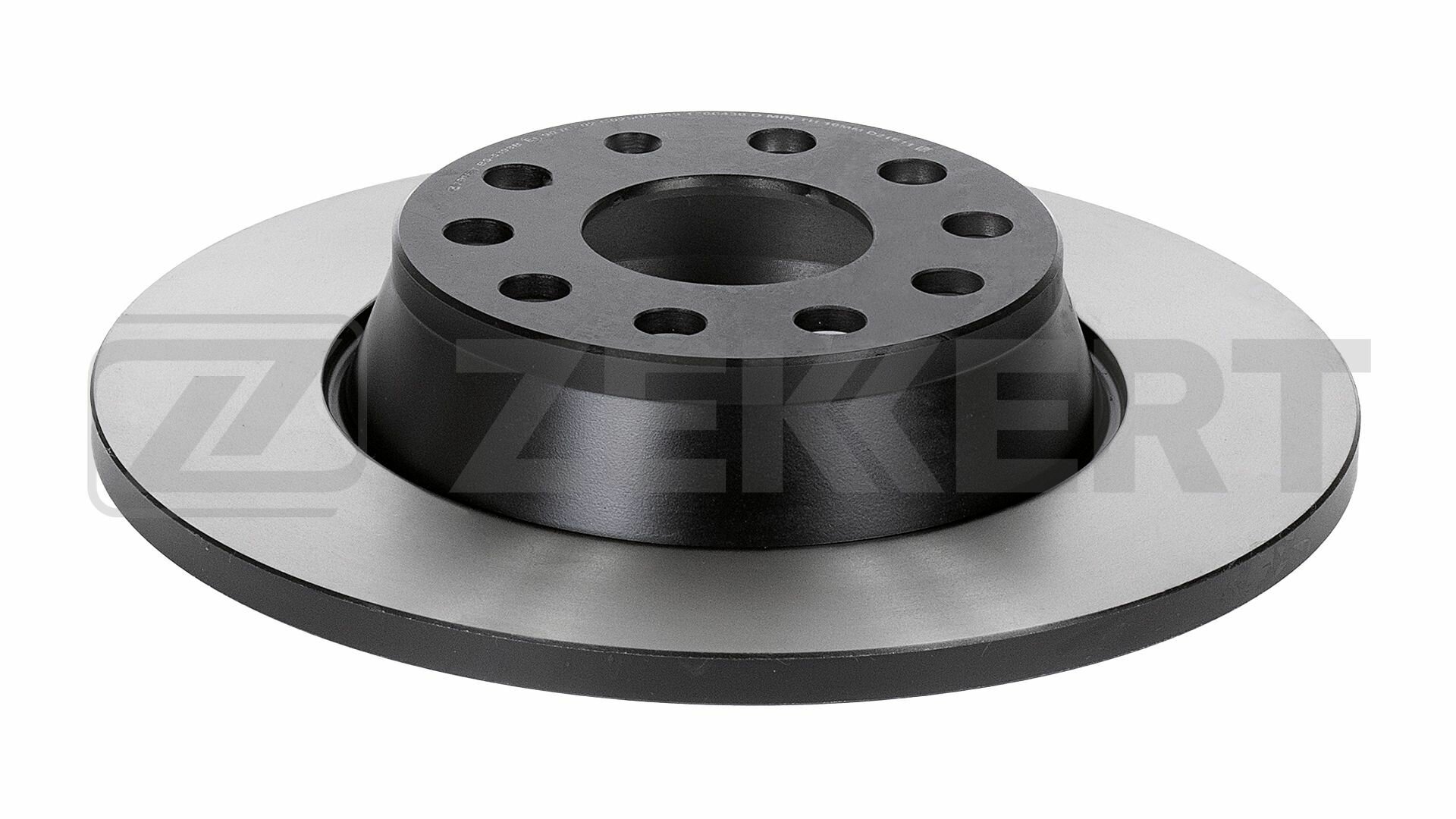 Zekkert Диски тормозные задний VW Golf V, VI 08-, Audi III 04-, Skoda Octavia (1Z3) 05-, Seat Toledo III 04- (с покрытием)