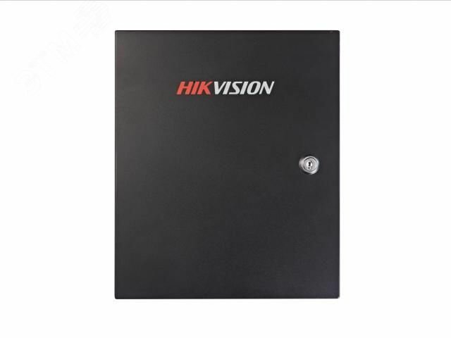 Контроллер доступа Hikvision на 2 двери, корпус металлический