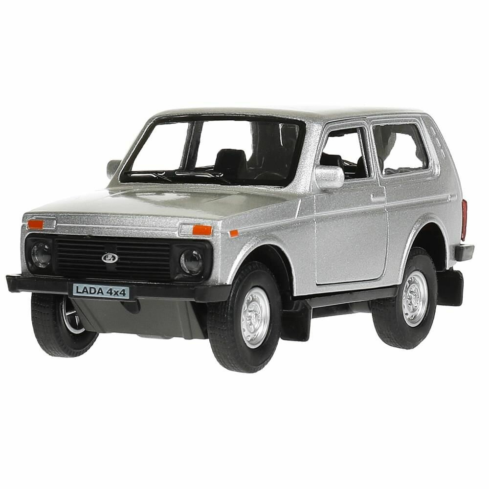 Технопарк Металлическая модель Lada 4х4 , серебристая
