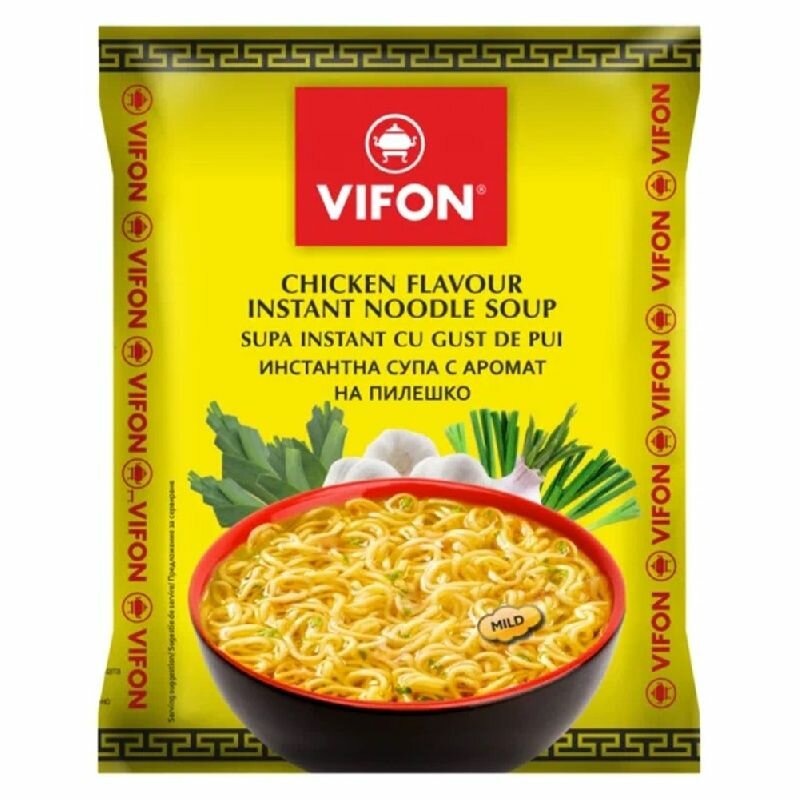 Лапша VIFON быстрого приготовления Вкус курицы 60г