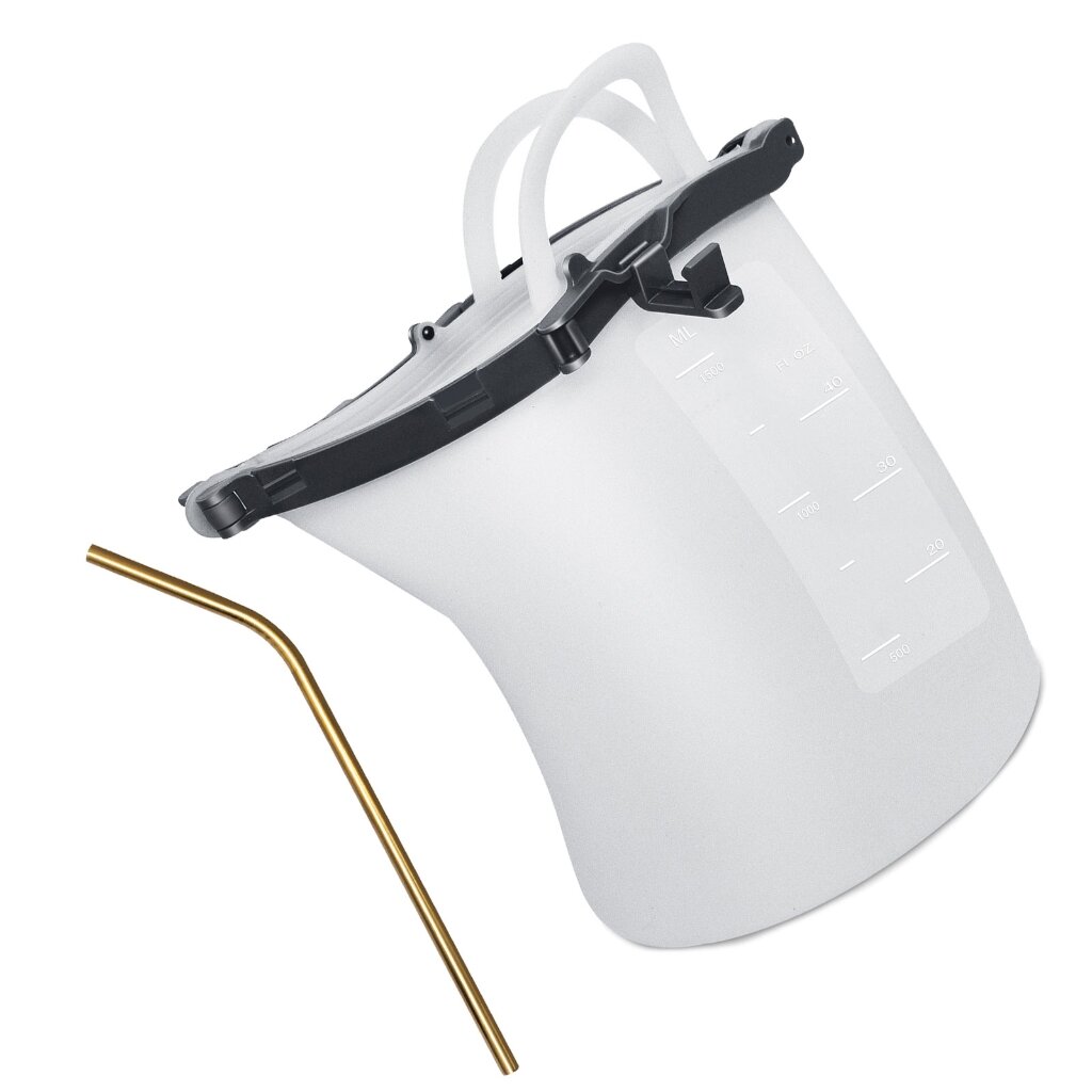 Портативный силиконовый мешок для вина с соломинкой, сумка для хранения свежей воды, сумка для вина в бассейне для вечеринок-1шт