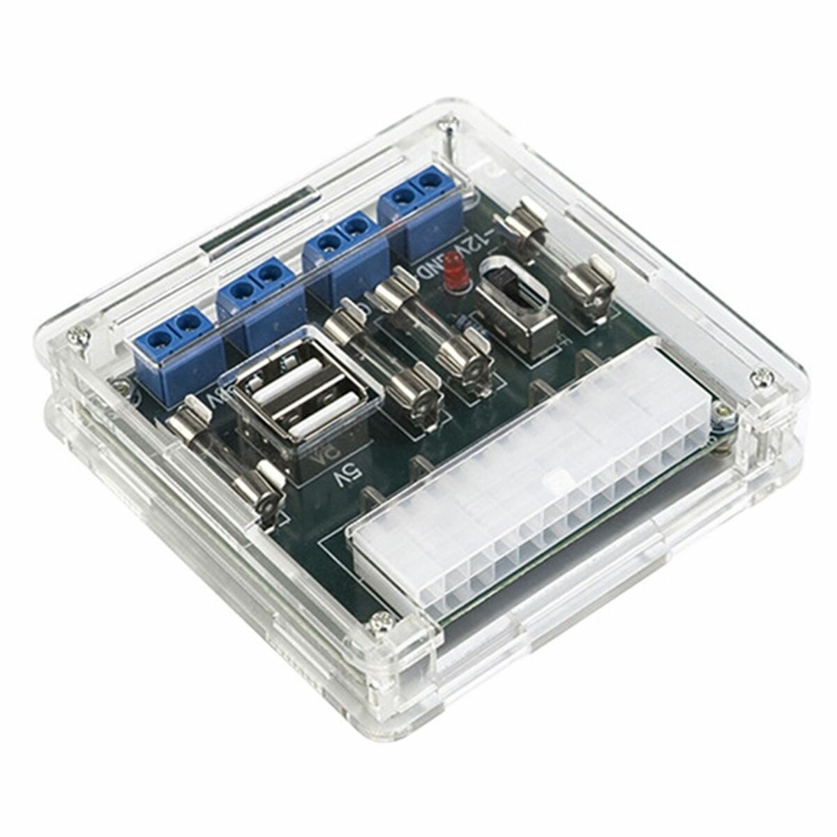 -M28W ATX плата питания компьютерный адаптер модуль 24Pin 5A USB интерфейс для настольного ПК с корпусом