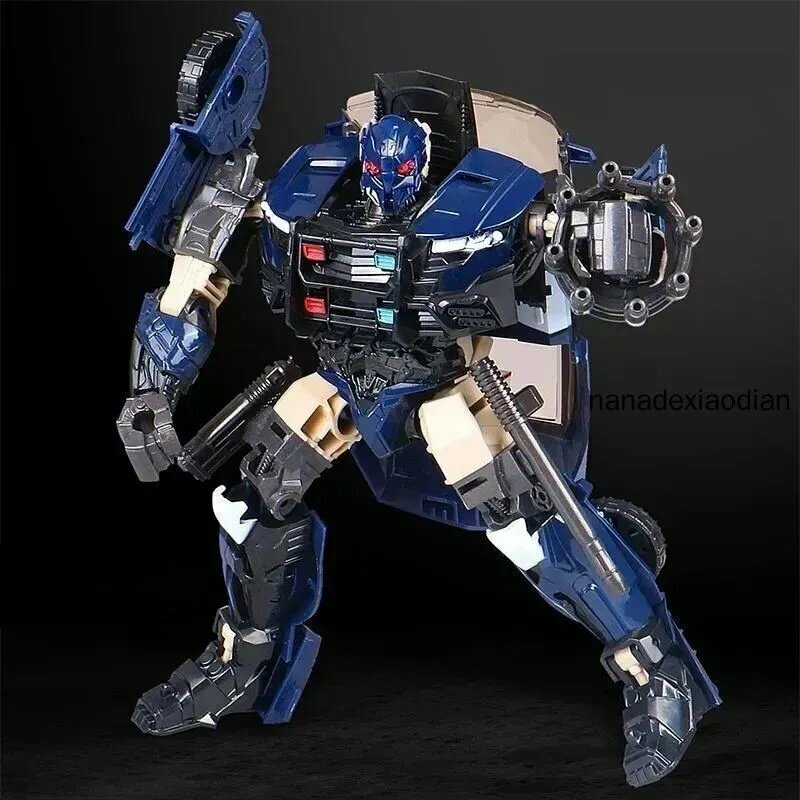 22см Робот трансформер игрушки Баррикейд Полицейская машина Barricade