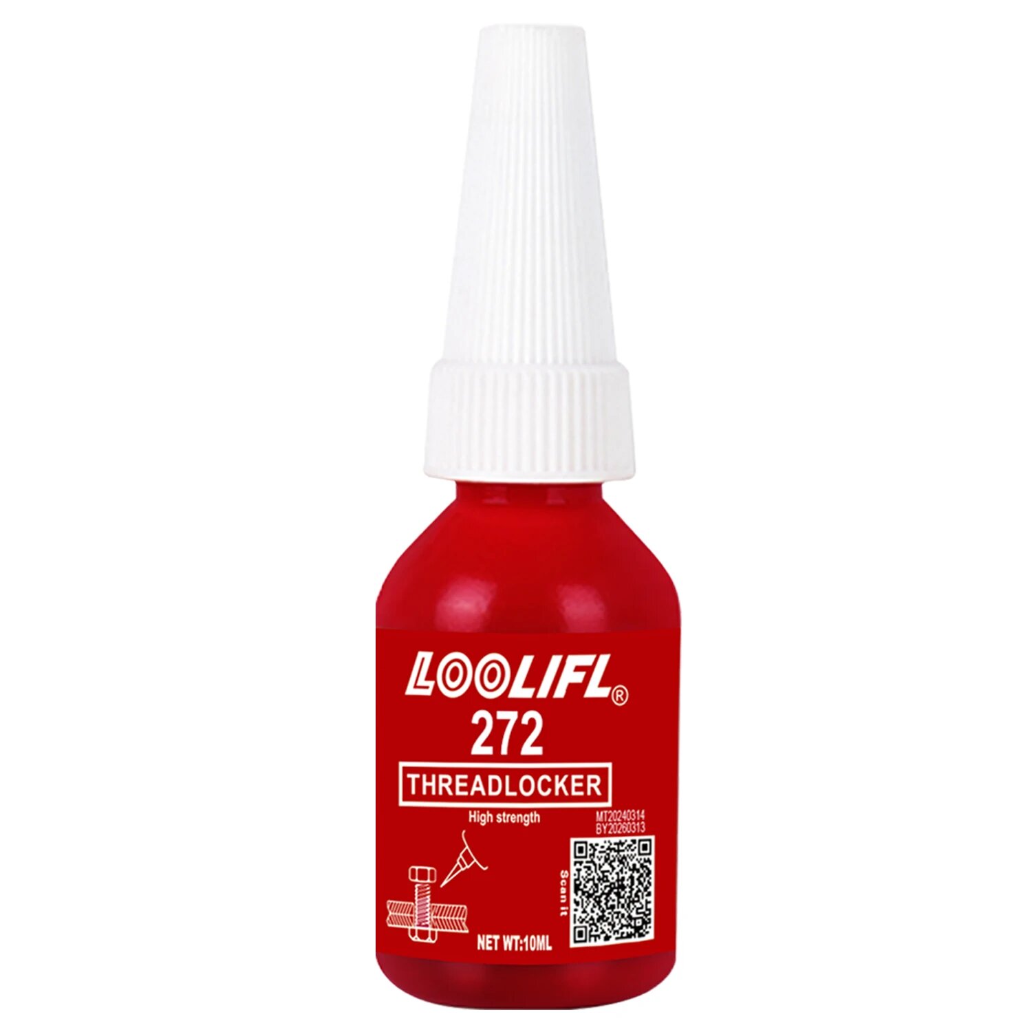 Анаэробный фиксатор резьбы 243 262 263 271 272 10 мл L272-10ml-1pc