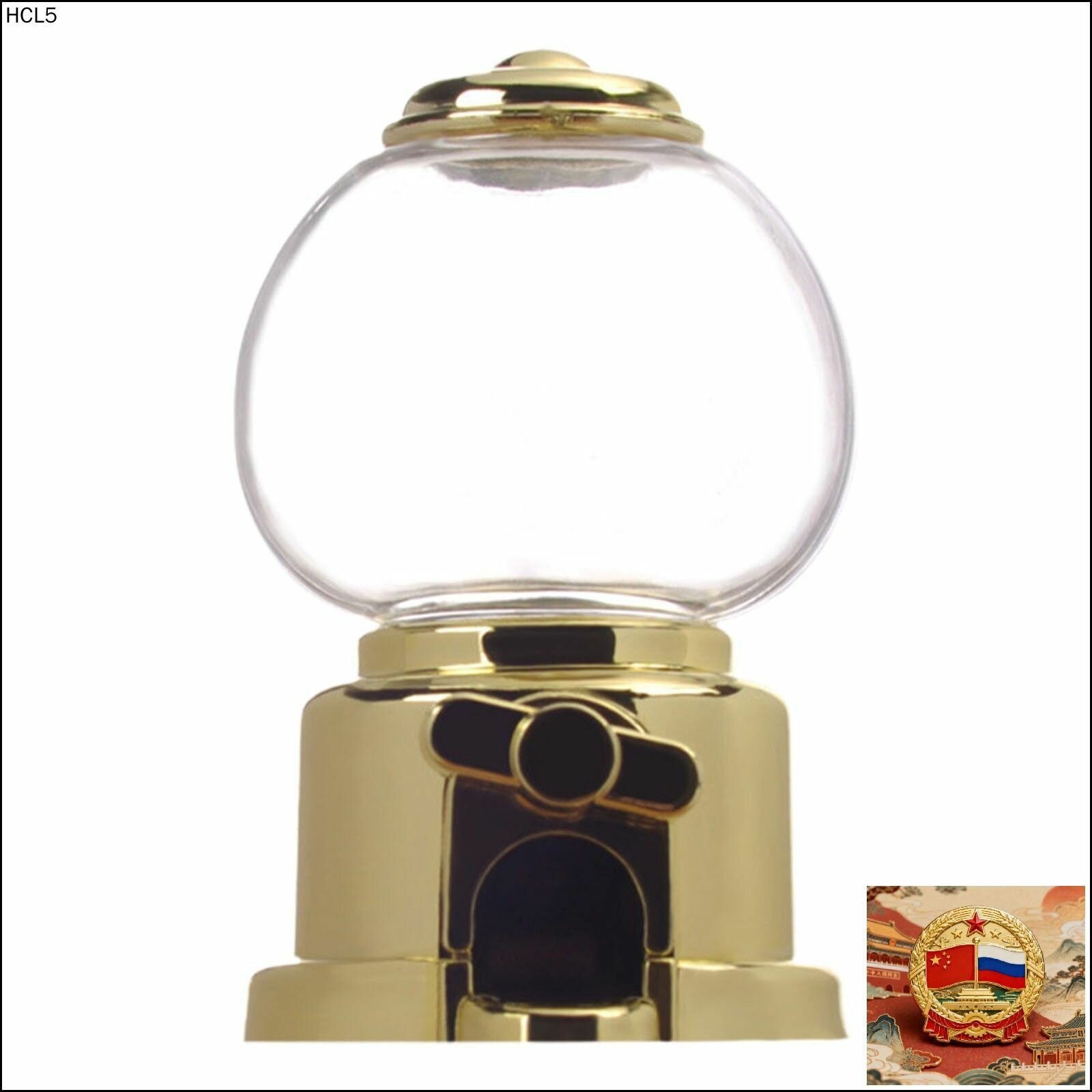 Конфетная машина с лампочкой 10 см, вращающиеся прозрачные игрушки, из пластика, для подарка детям на праздник