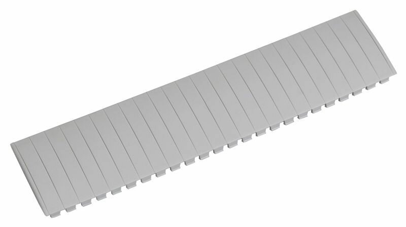 Заглушка для распределительных щитов IEK Universal, серая, 12 модулей