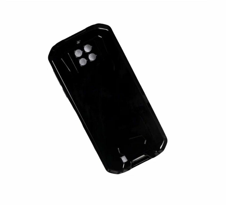 Задняя панель-чехол-накладка MyPads для OUKITEL WP6 4/128GB полимерная из мягкого качественного силикона черная