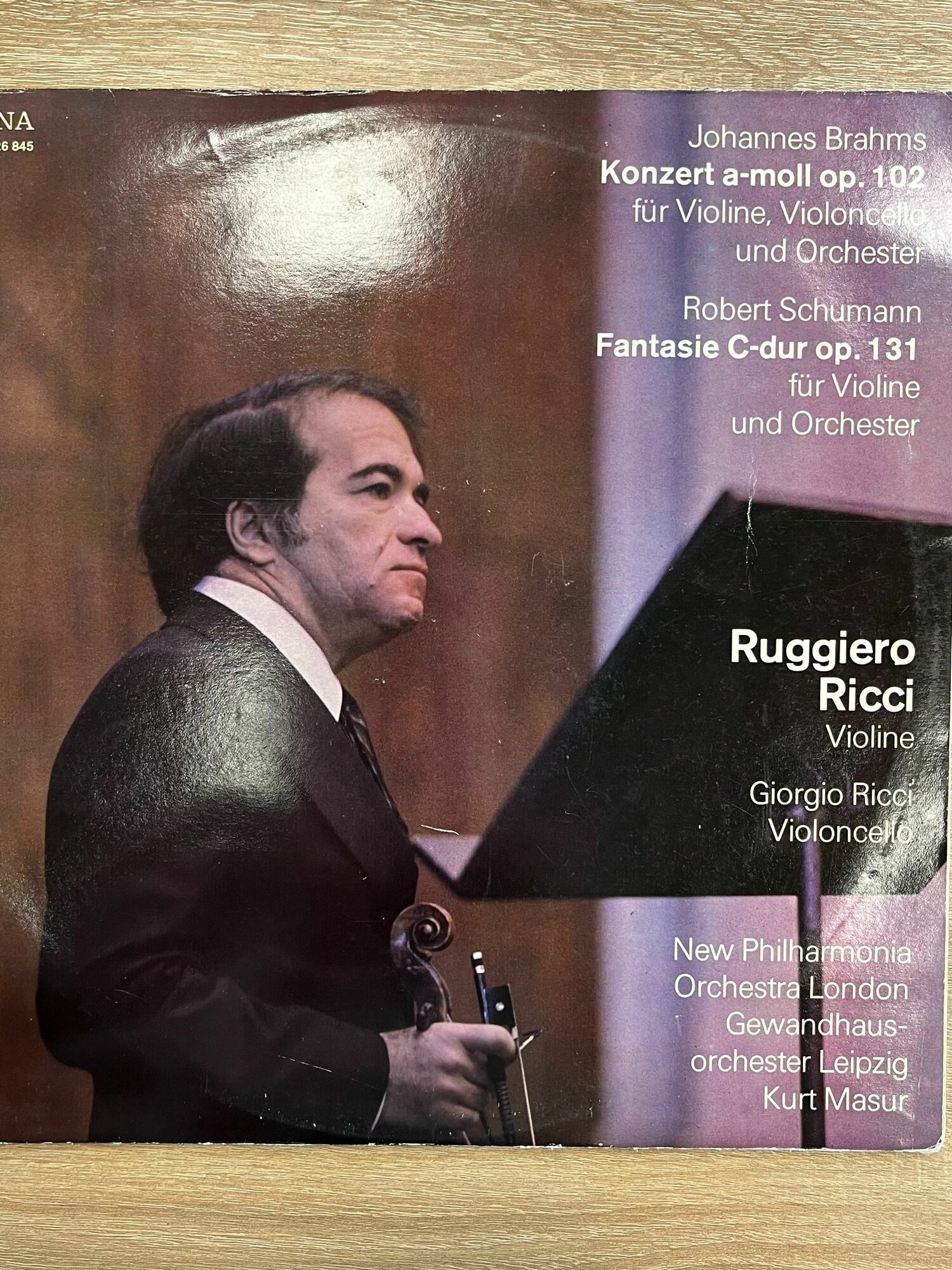 Виниловая пластинка Ruggiero Ricci - Violine. 12"