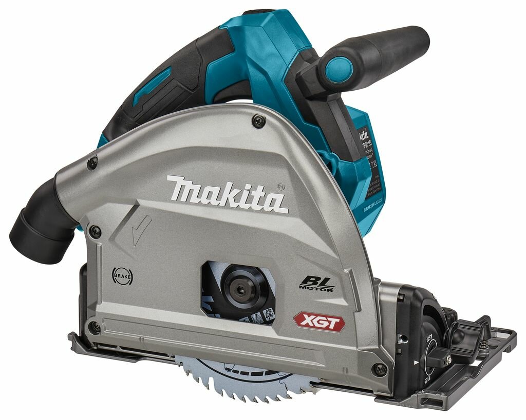 Дисковая пила аккумуляторная Makita XGT SP001GZ02, 40 В, зелeный