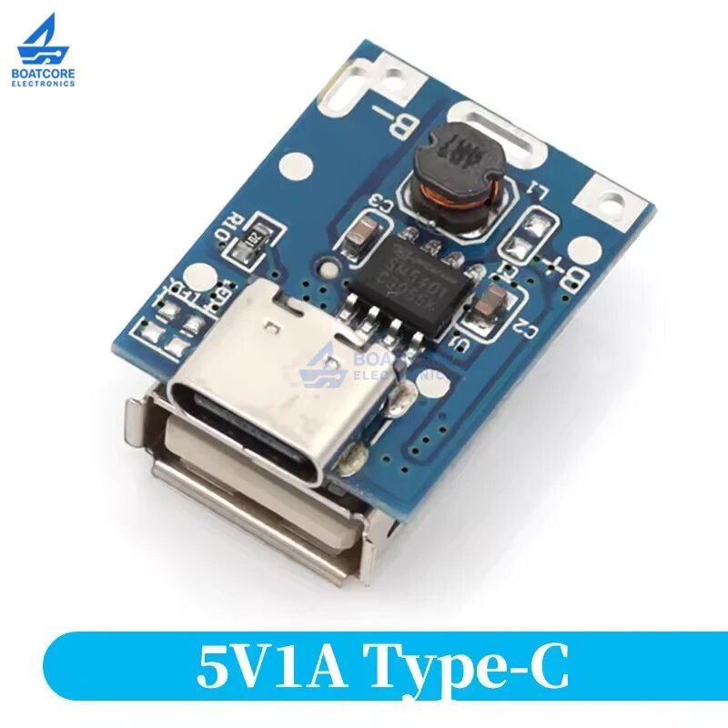 Модуль повышения заряда XYCJJCXL 5В 1А 2А 3.1А Type-C/Micro USB