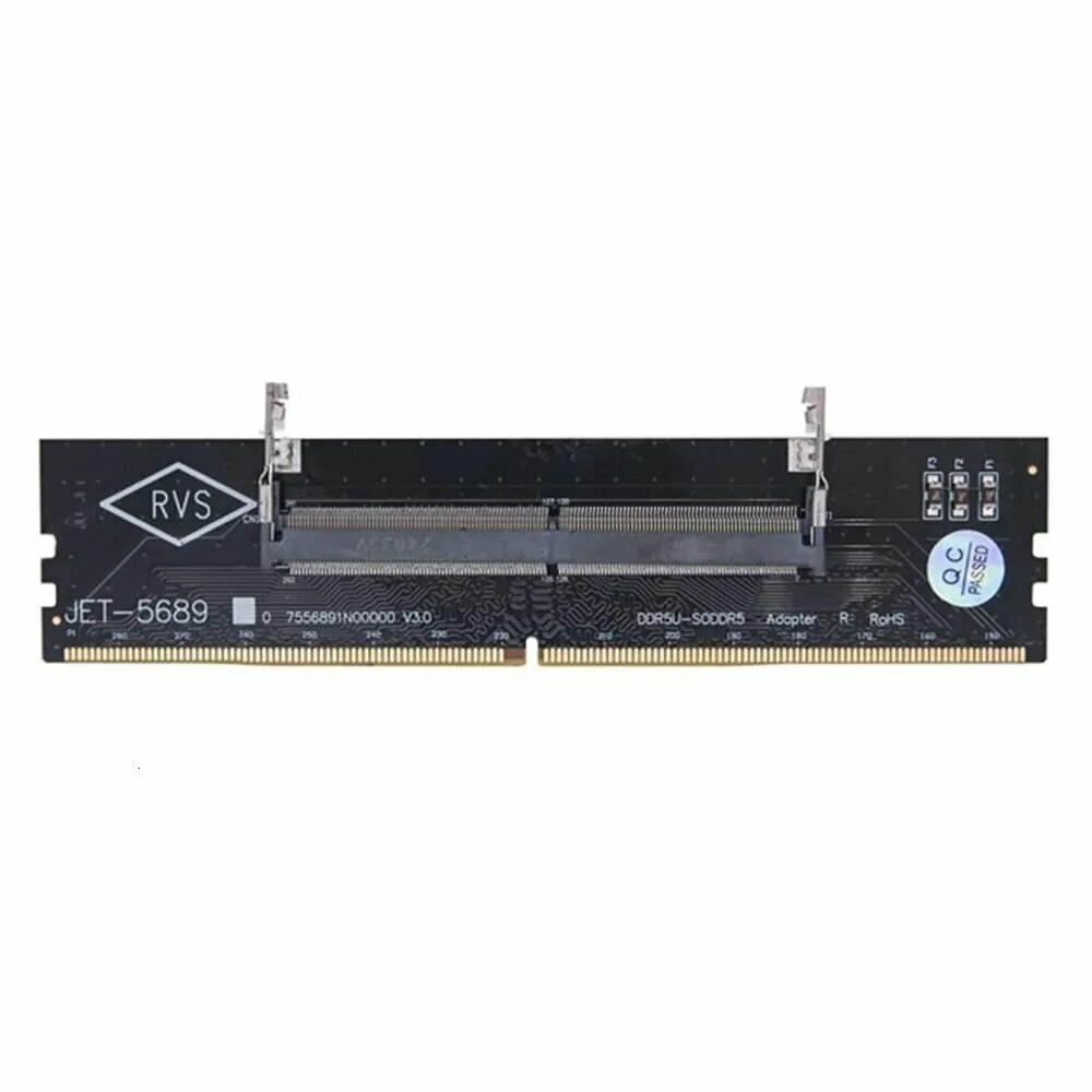 Конвертер и тестер памяти DDR5 в SO UDIMM, Черный