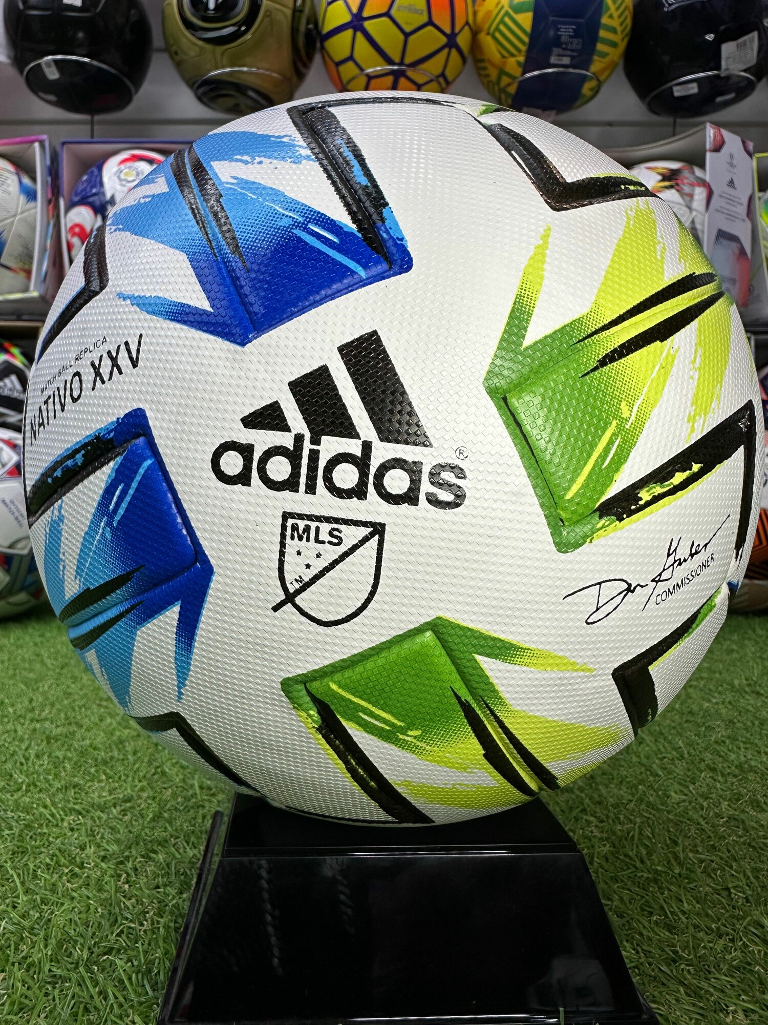 Футбольный мяч "MLS Nativo XXV", для футбола, размер 5, вес 420 г, Пакистан