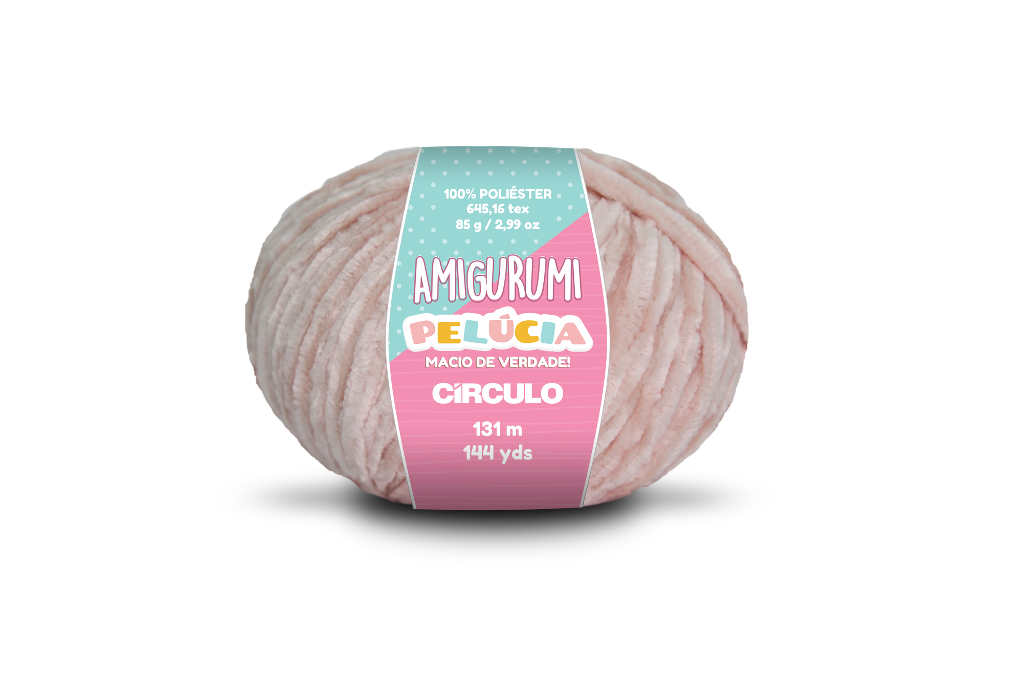 Пряжа CiRCULO AMIGURUMI PELUCIA, 100% полиэстер, 85гр. 131м, цвет 3148