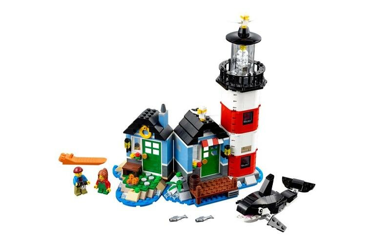 **Конструктор LEGO Creator 3 в 1 Lighthouse Island 31051, 528 деталей**