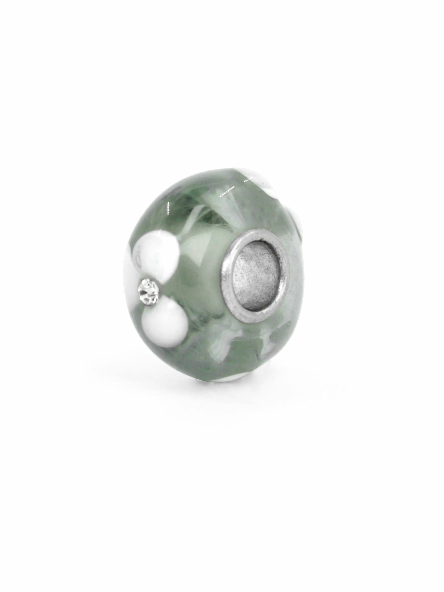 Шарм Handinsilver ( Посеребриручку ), муранское стекло