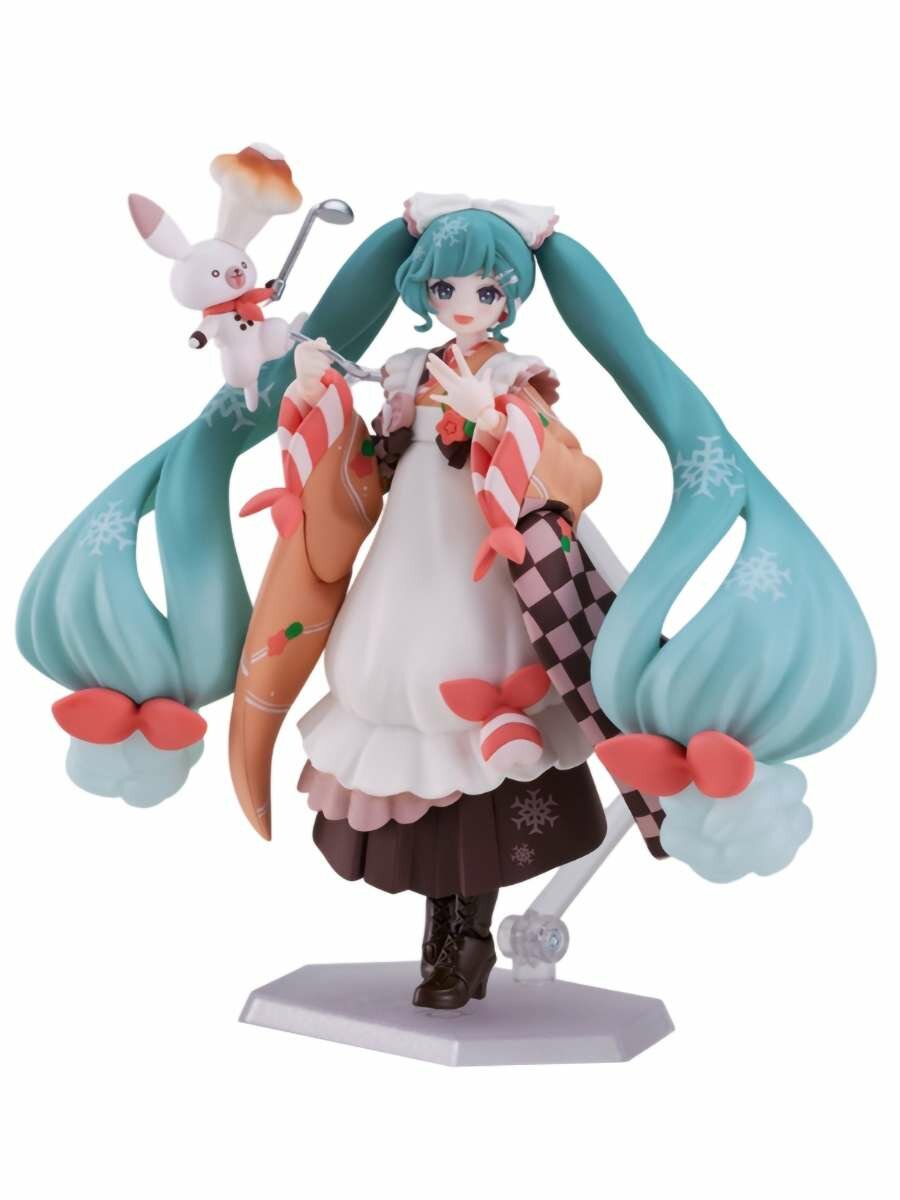 Фигурка Аниме figma Хатсуне Мику Winter Delicacy ver. высота 14см