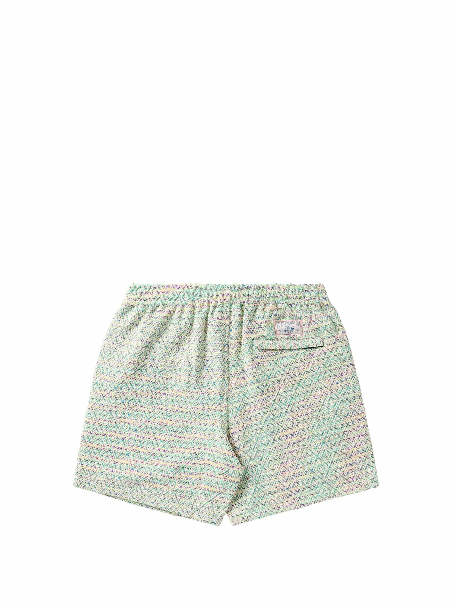 Шорты BILLIONAIRE BOYS CLUB Rays geometric-pattern shorts, размер 50, разноцветный — фото 1