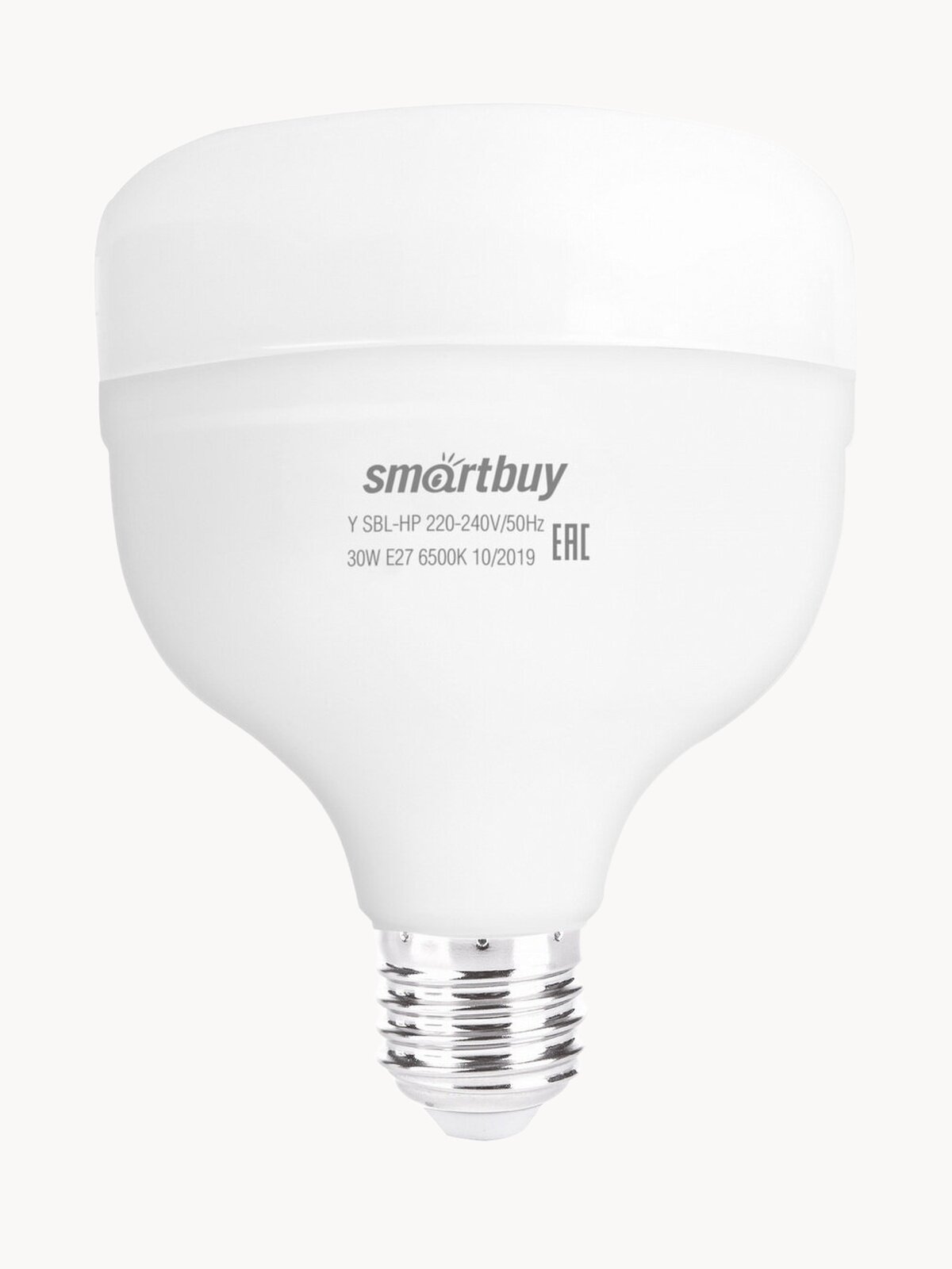 Светодиодная (LED) Лампа, Smartbuy HP-30W/6500/E27 (1 шт.)