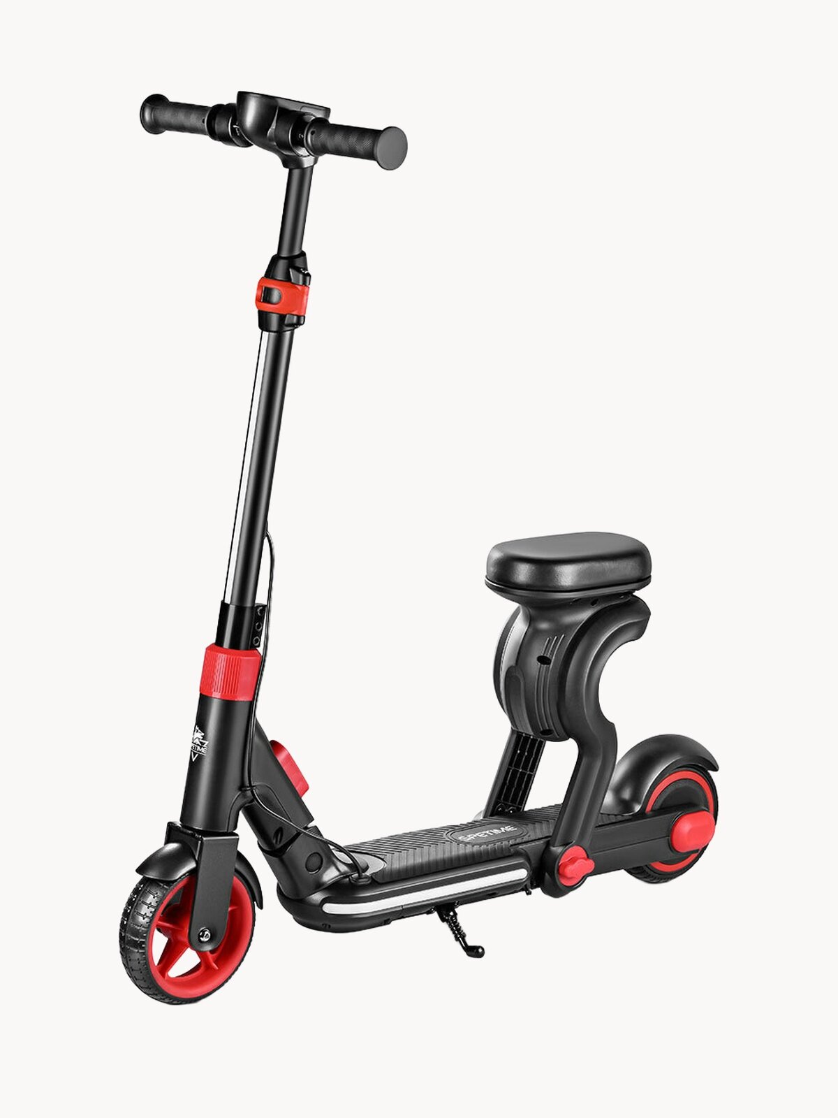 Электросамокат для детей SPETIME E10pro с сиденьем, складной, 16 км/ч
