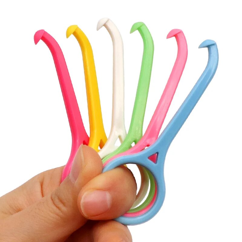 Экстрактор брекетов JIECARE, 30/50/100 шт, пластик 30pcs mixed color