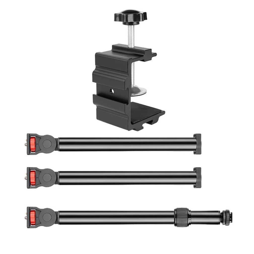 Рукоятка 360 Metal 3 Magics с Настольной Подставкой для Стрелы с Большим Зажимом, Горизонтальный Угол в Градусах, Диапазон Зажимов 0-55 мм