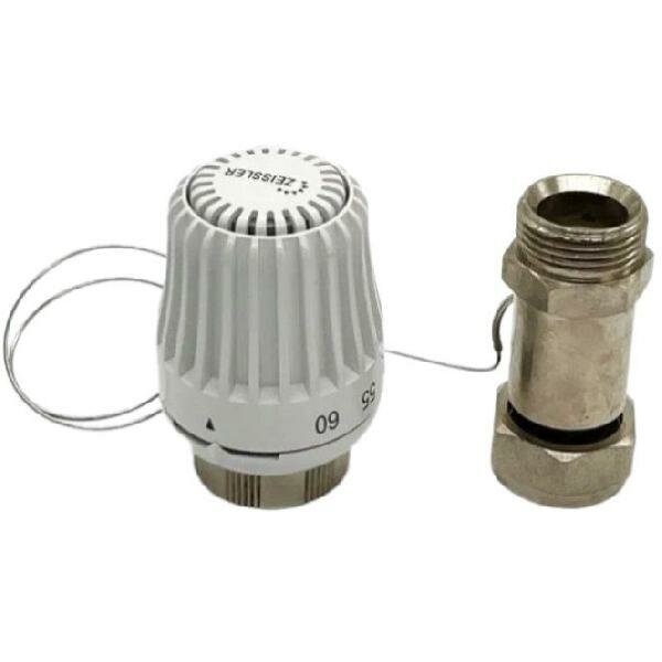 ТСГ ВПС головка термостата с выносным проточным сенсором 3/4"ЕК TIM TH-S-0801