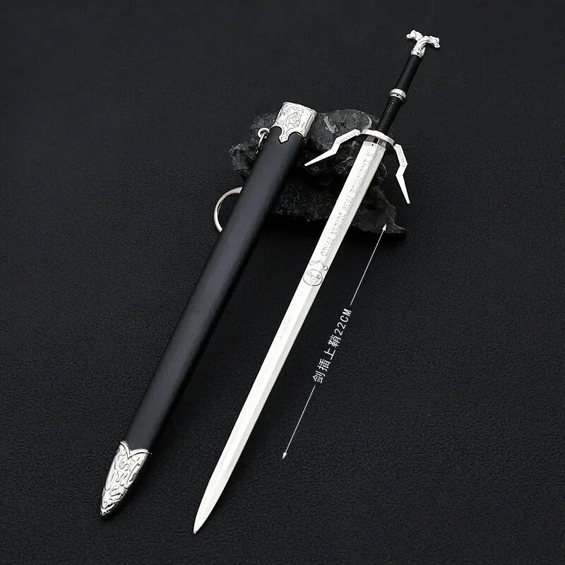 Металлический средневековый меч для охоты на дикую охоту 22 см