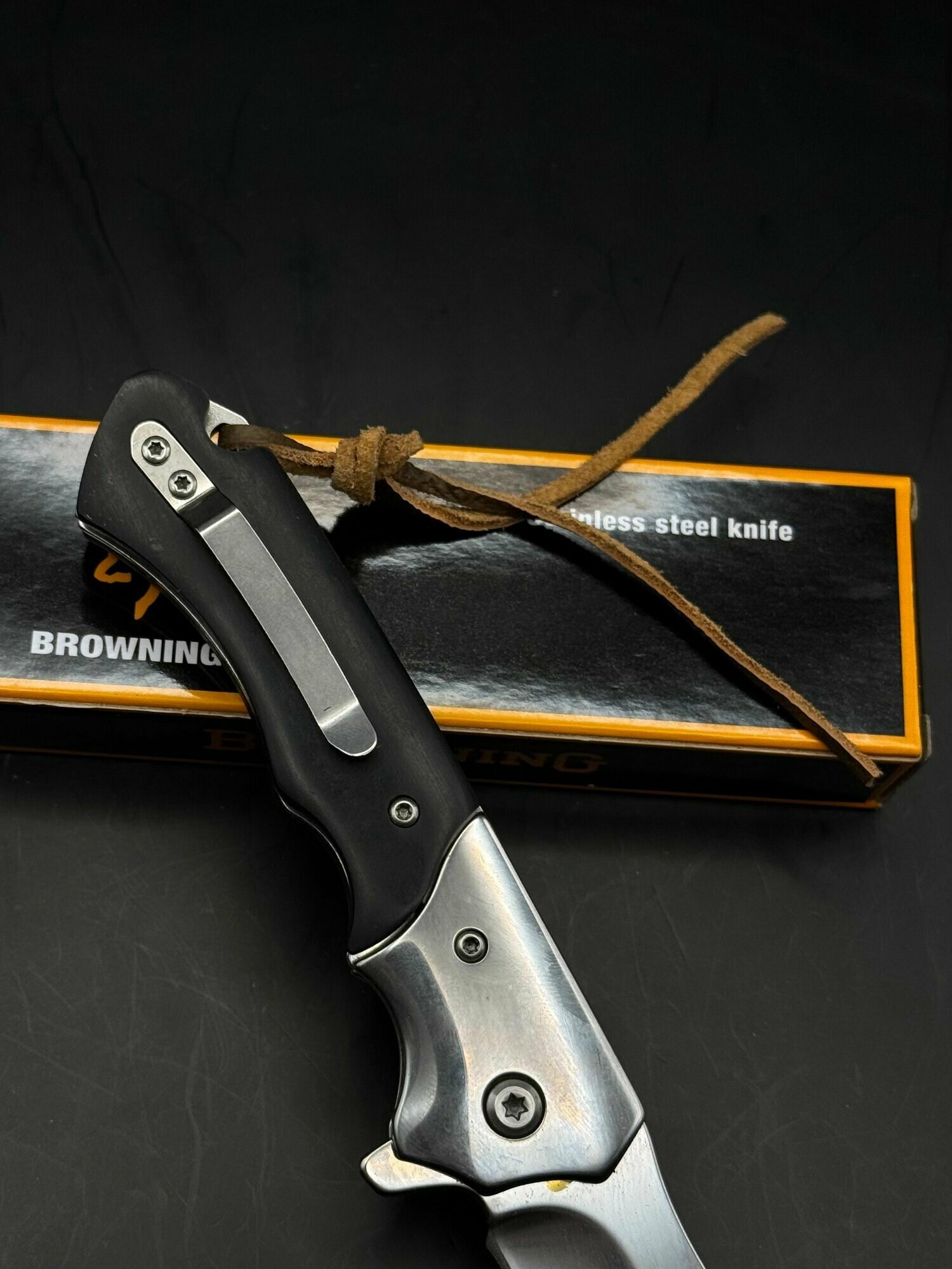 Складной нож Browning, сталь М390