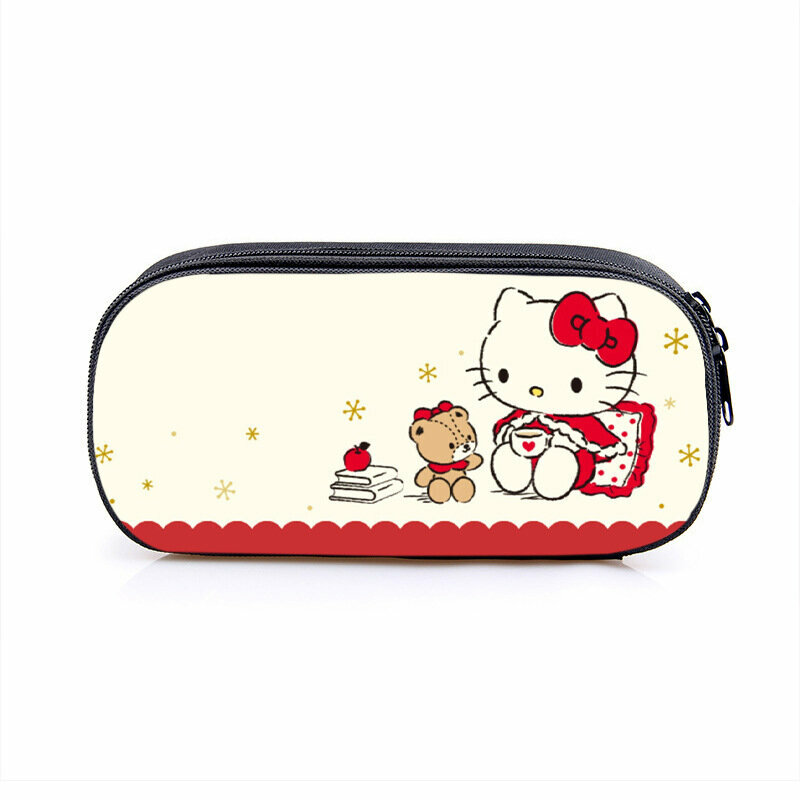 Пенал "Hellokitty", для студентов, большой, многофункциональный, 38 цветов