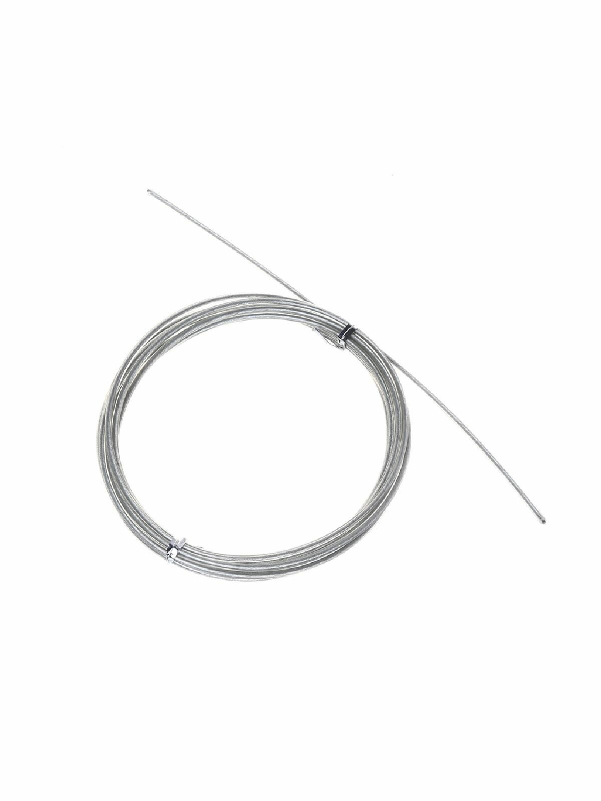 Запасной стальной трос для бегунка 3м - серебристый