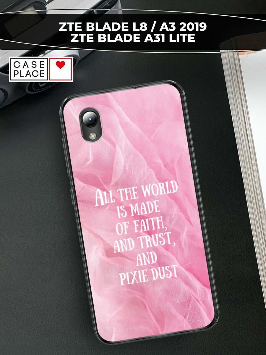 Чехол на ZTE Blade L8/A3 (2019)/A31 lite / ЗТЕ Блэйд L8/A3/A31 Лайт с принтом "Pixie dust - 8 марта"