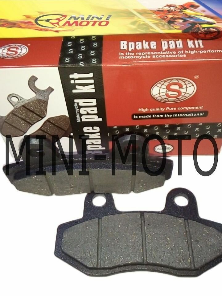 Колодки тормозные (диск) GY6-80 (без крючка) SEE