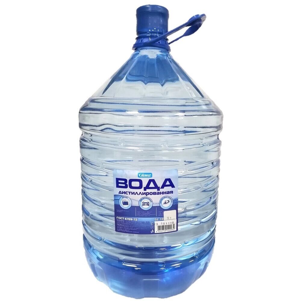 Вода дистиллированная Glanz 19 л Glanz GL-104