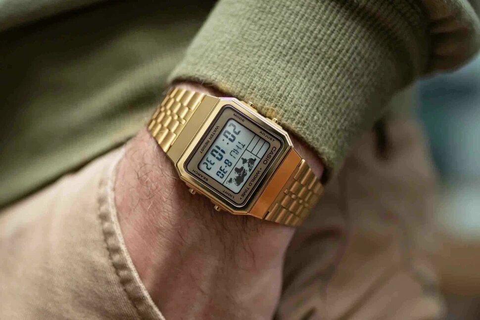 Наручные часы CASIO, золото — фото 1