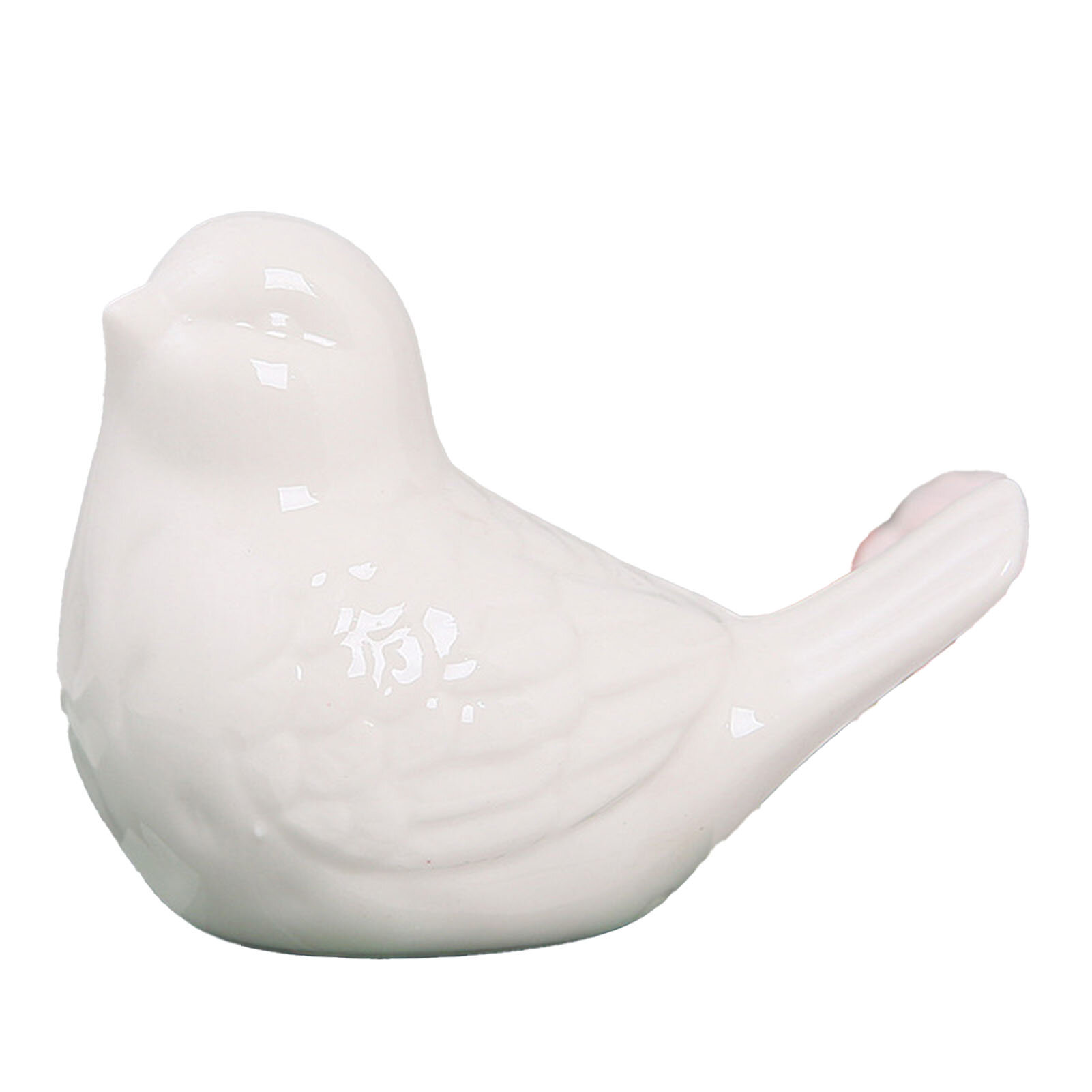 Симпатичная пчата керамика современная простой птичий орнамент для гостиной домашний декор белый