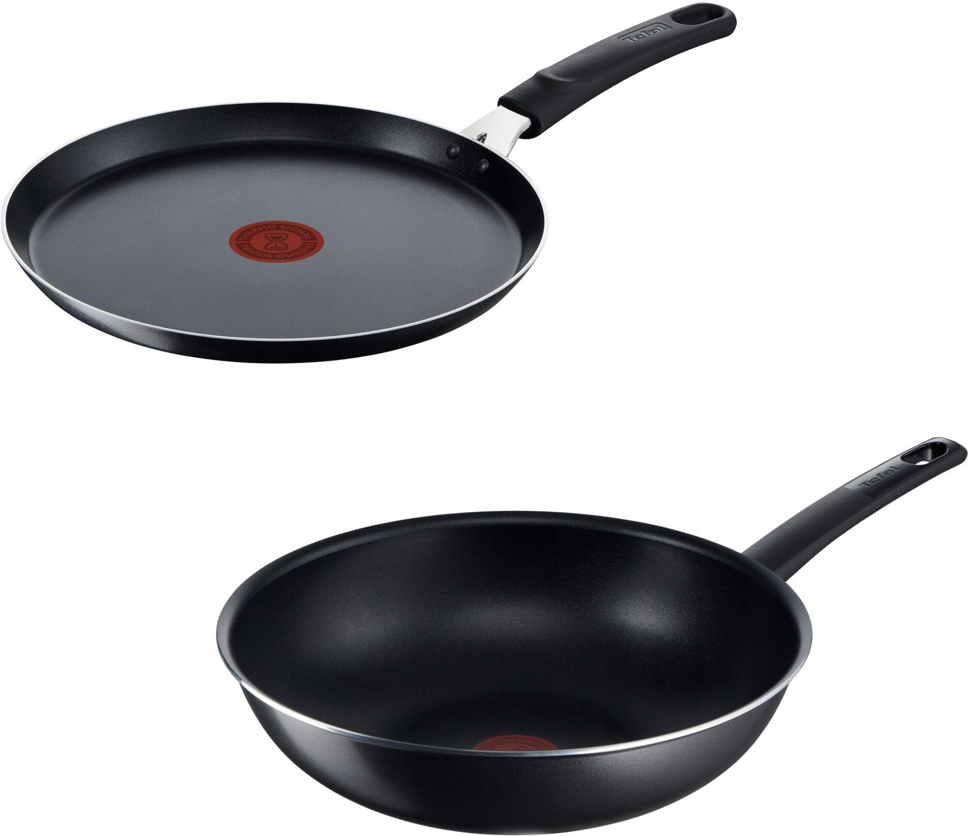 Набор сковорода для блинов и вок Tefal Simplicity с антипригарным покрытием 28 см