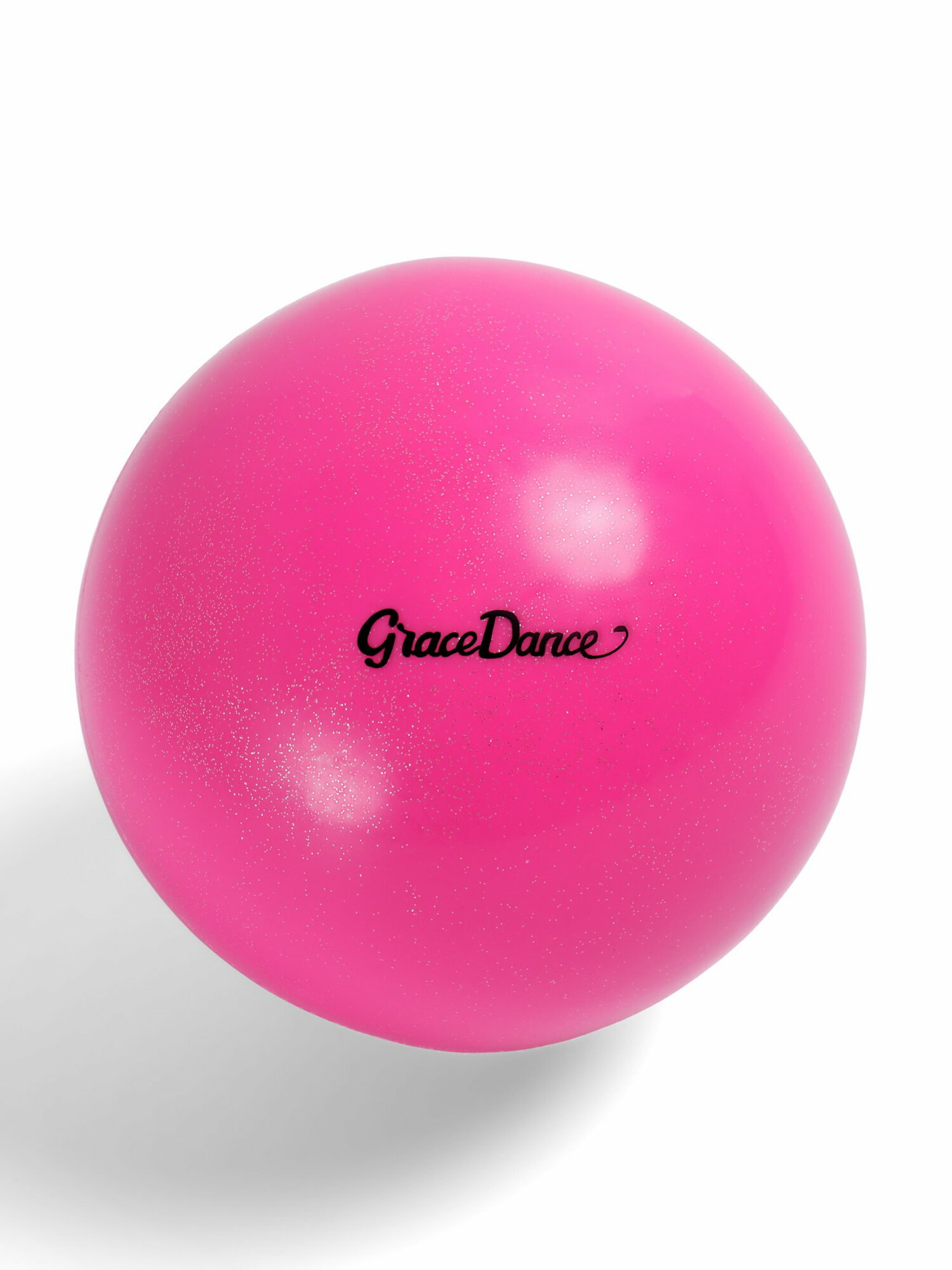 Мяч для художественной гимнастики 15 см, розовый, цвет: розовый