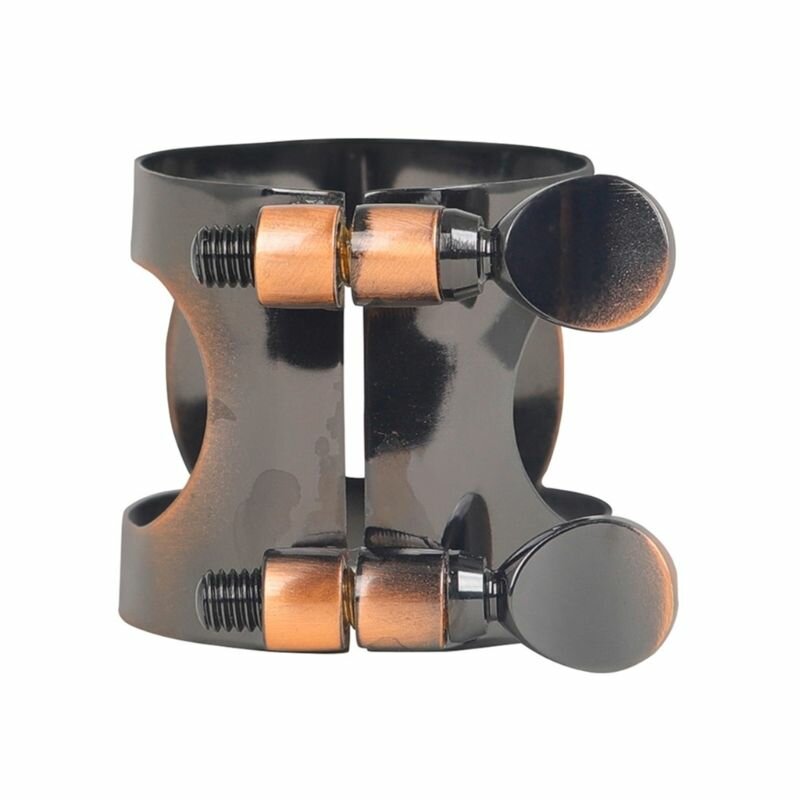 Двойные винты регулируют никелированный мундштук для альт-саксофона, лигатурный зажим, крепежная крышка альт/сопрано-саксофона