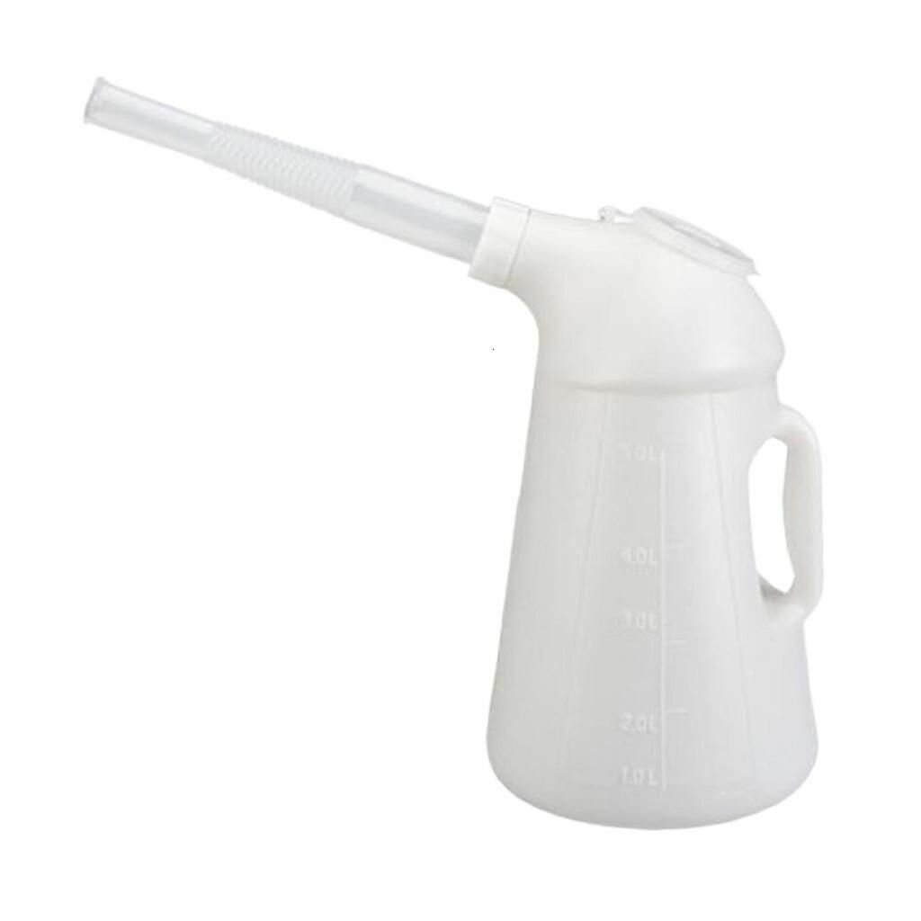 Мерные емкости для масла с носиком и дозатором для двигателей, 5L