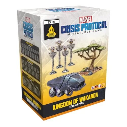 Atomic Mass Games & Marvel Crisis Protocol - Маленькая скульптура, игрушка в подарок