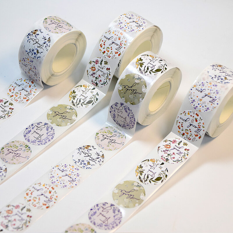 Декоративные наклейки, 500 листов в рулоне