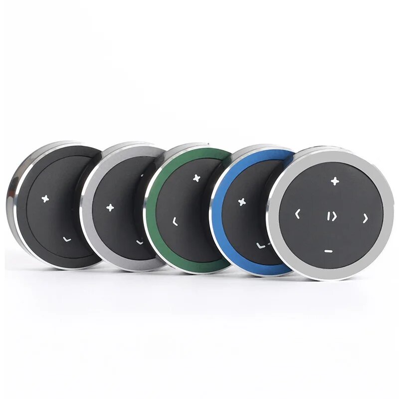 Беспроводная кнопка дистанционного управления на руль автомобиля с Bluetooth, 5 клавиш, универсальная для Android, IOS, автомобильный комплект, Стайлинг, медиа-Кнопка громкости