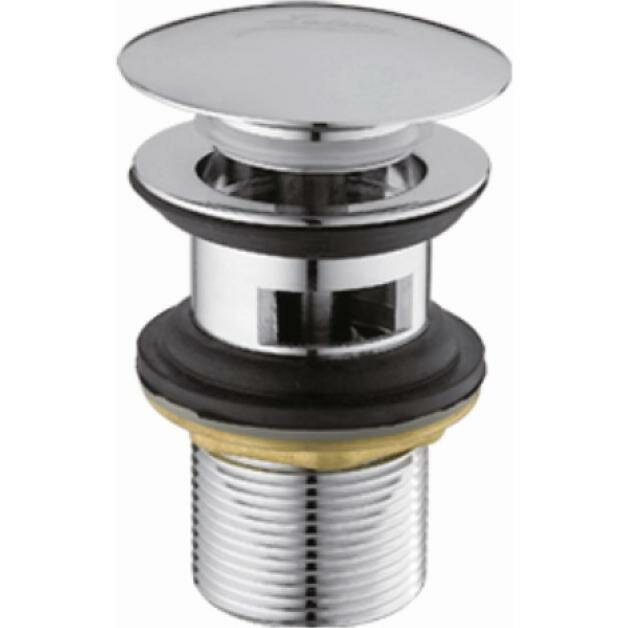 Донный клапан D-Lin D61214-1 Click-clack цвет Хром