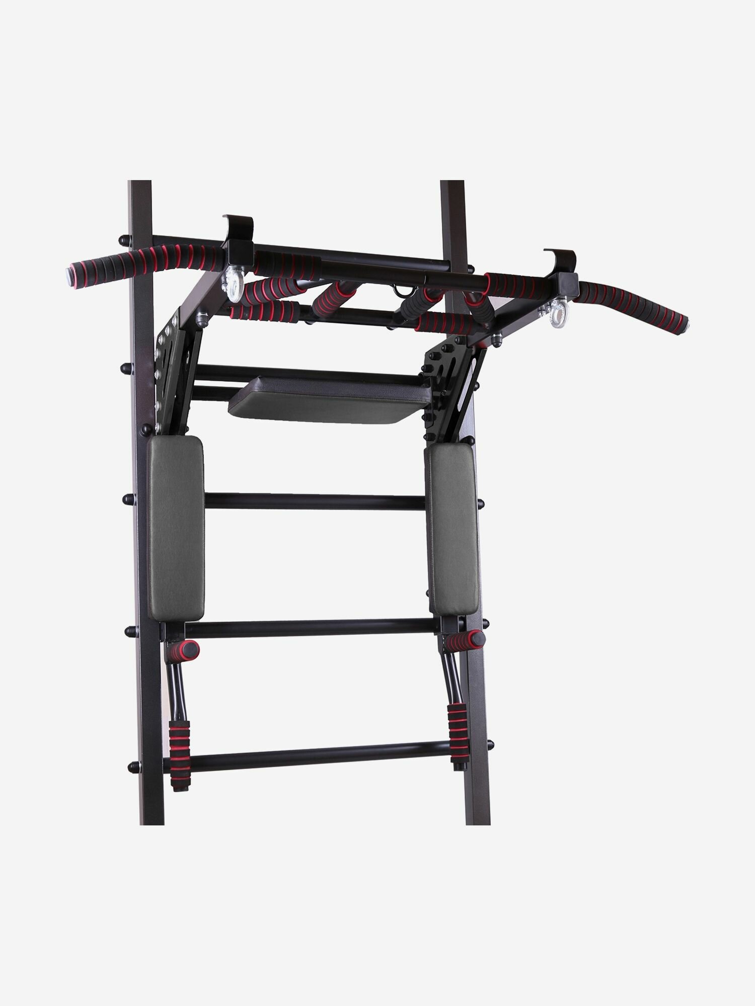 Турник-Брусья-Пресс 3в1 "Мультихват" Усиленный на шведскую стенку WestSport Черный