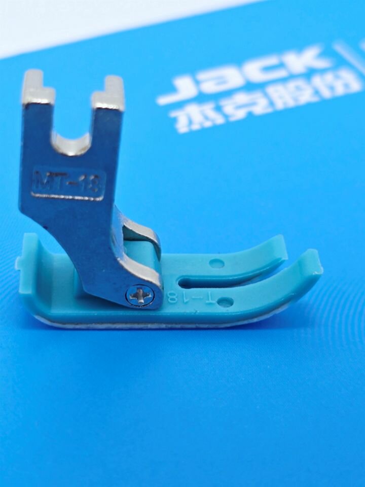 Лапка тефлоновая МТ-18ААА для промышленной швейной машины машины JACK Original (801278)/для моделей F4, F5, A2, A3, A4, A5