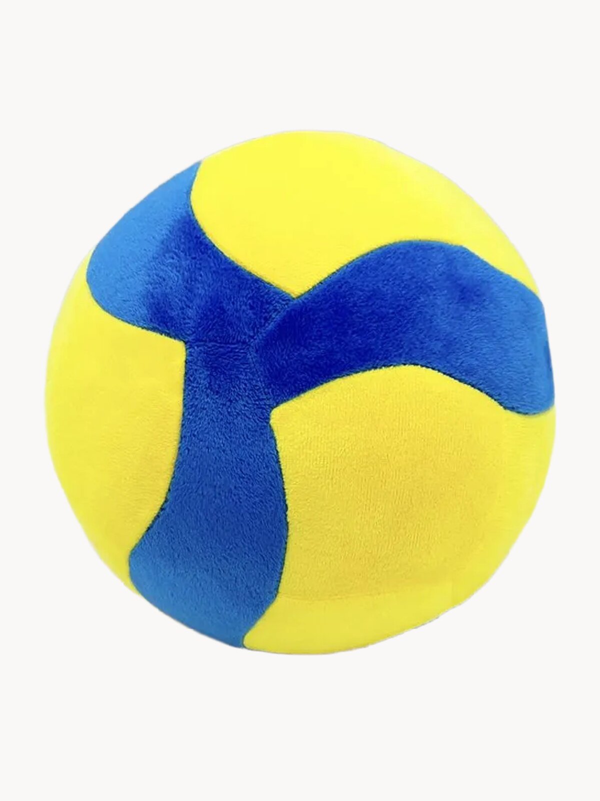 Игрушка мягкая "Волейбольный Мяч", для развития моторики, антистрессовая, желтая