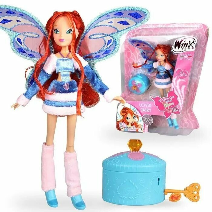 Winx Club Lovix Bloom Fairy Кукольные игрушки